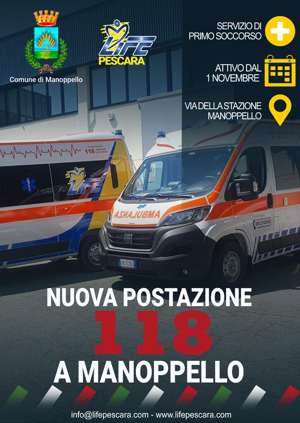 VeraTV.it | Manoppello - Dal primo novembre operativa nuova postazione ...